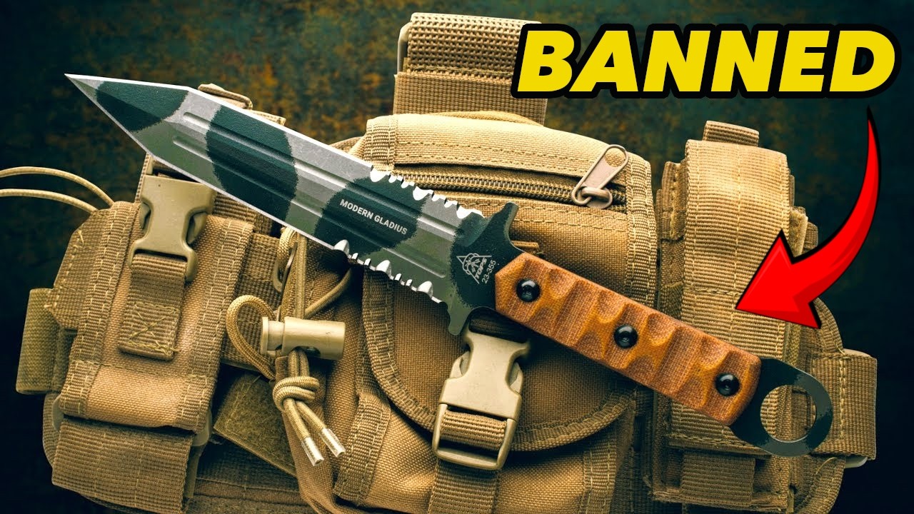 Top 10 Most Dangerous & Deadly Knives In The World! TOPS KNIVES!